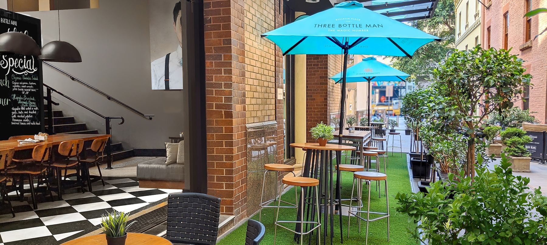 Café in Sydney | Three Bottle Man